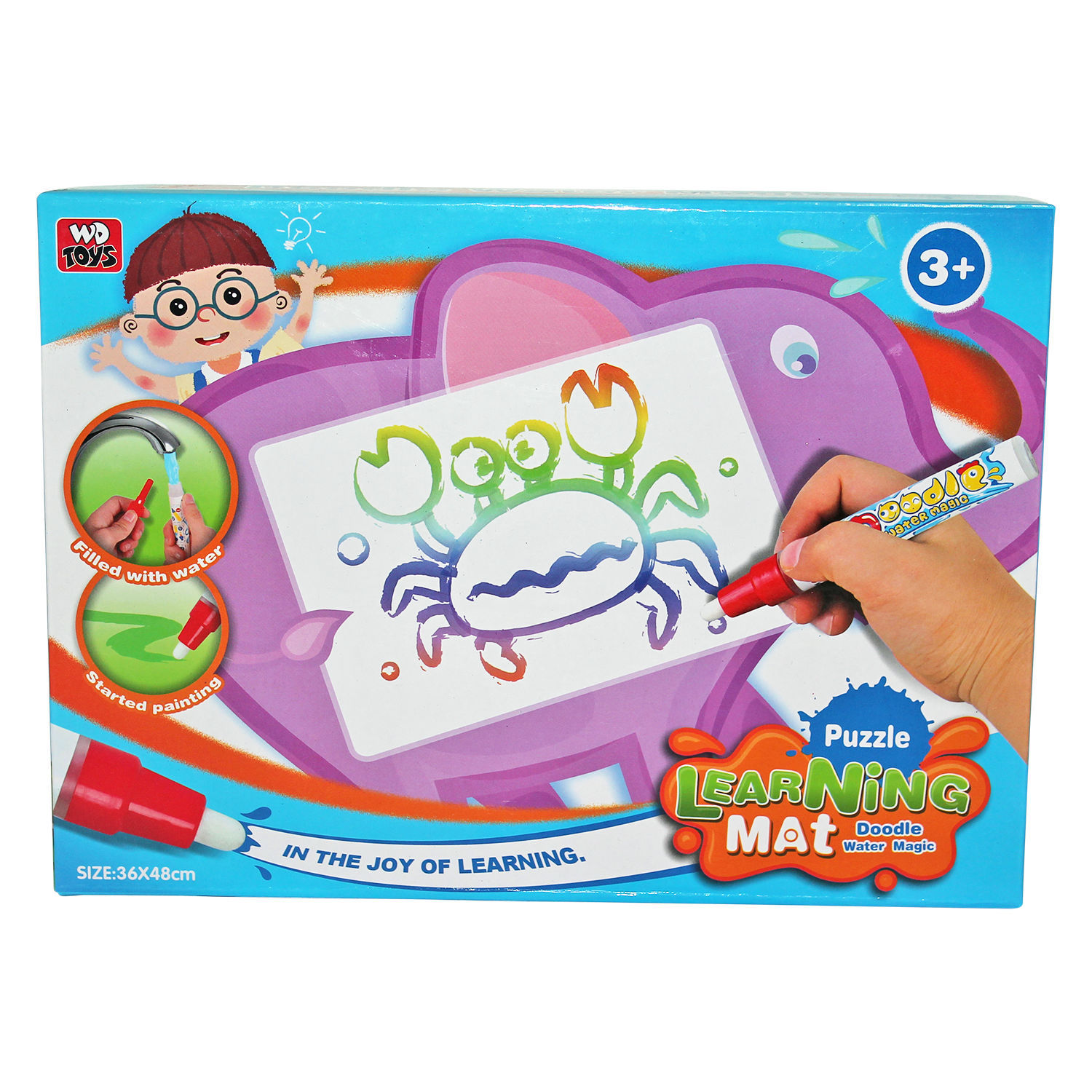 Water Magic Doodle Set, Beginners Learning Drawing Activity Set