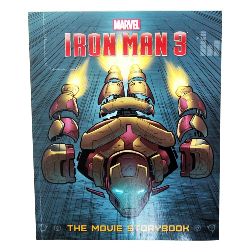 Marvel Superhero Iron Man Story / Sticker Activity Book, Kids Reading ...